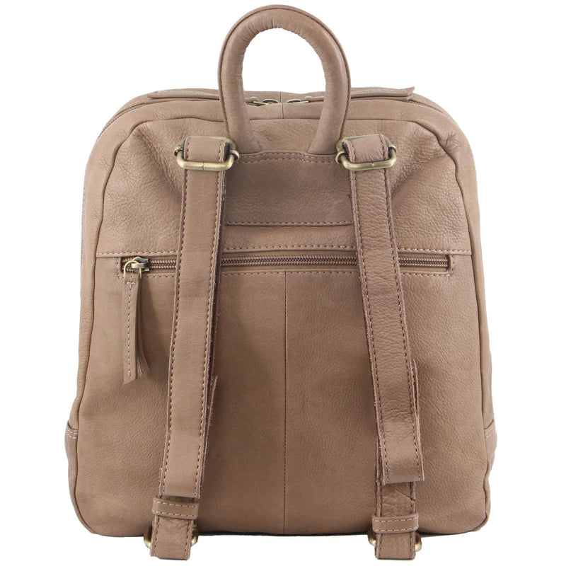 Pierre Cardin Woven Leather Backpack PC3282 — LuggageOnline.com.au