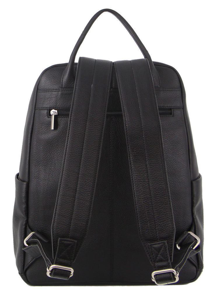 Pierre Cardin Leather Backpack PC3341 — LuggageOnline.com.au
